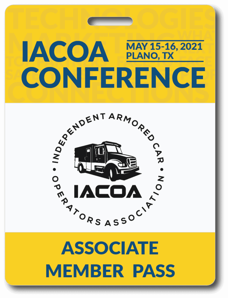 IACOA Conference Pass – AM 2021 | Independent Armored Car Operators ...